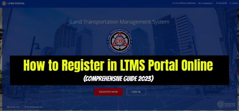 How to Register in LTMS Portal Online (Comprehensive Guide 2023) | Life ...